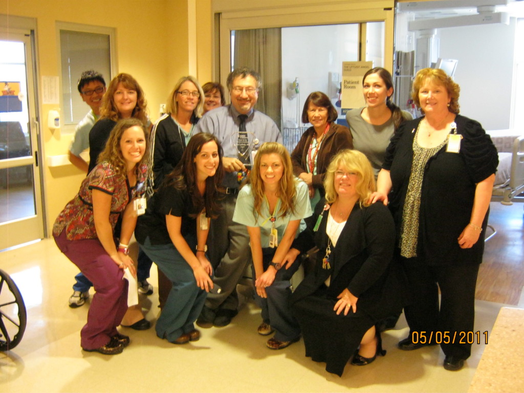Dr. Paul Lubinsky receives the “Simply the Best” Award for “Partner in ...